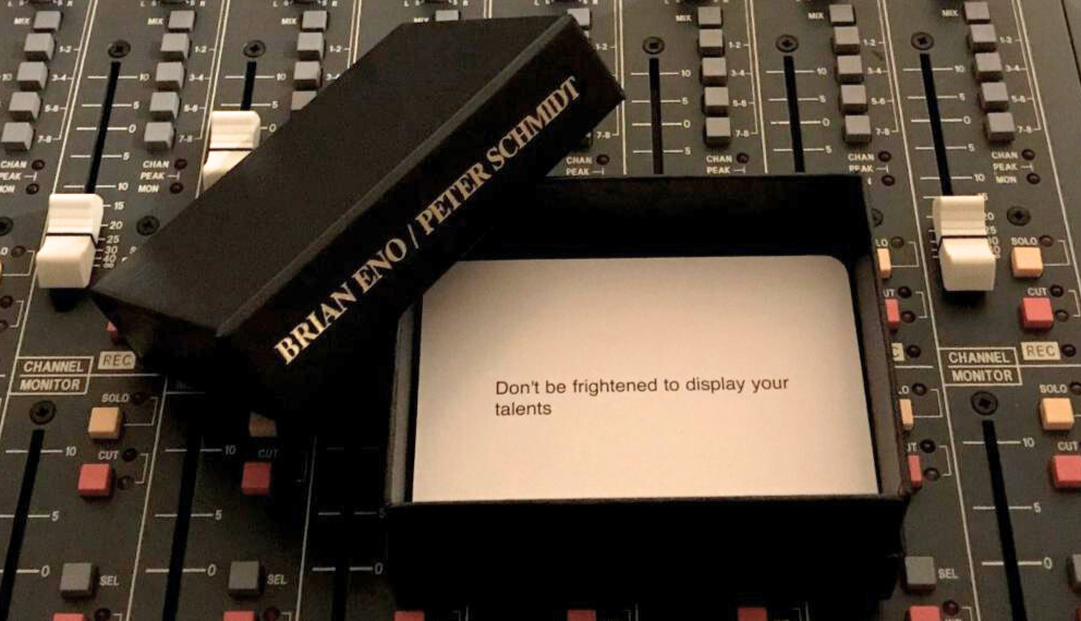 Brian Eno-Oblique Strategies – enoshop